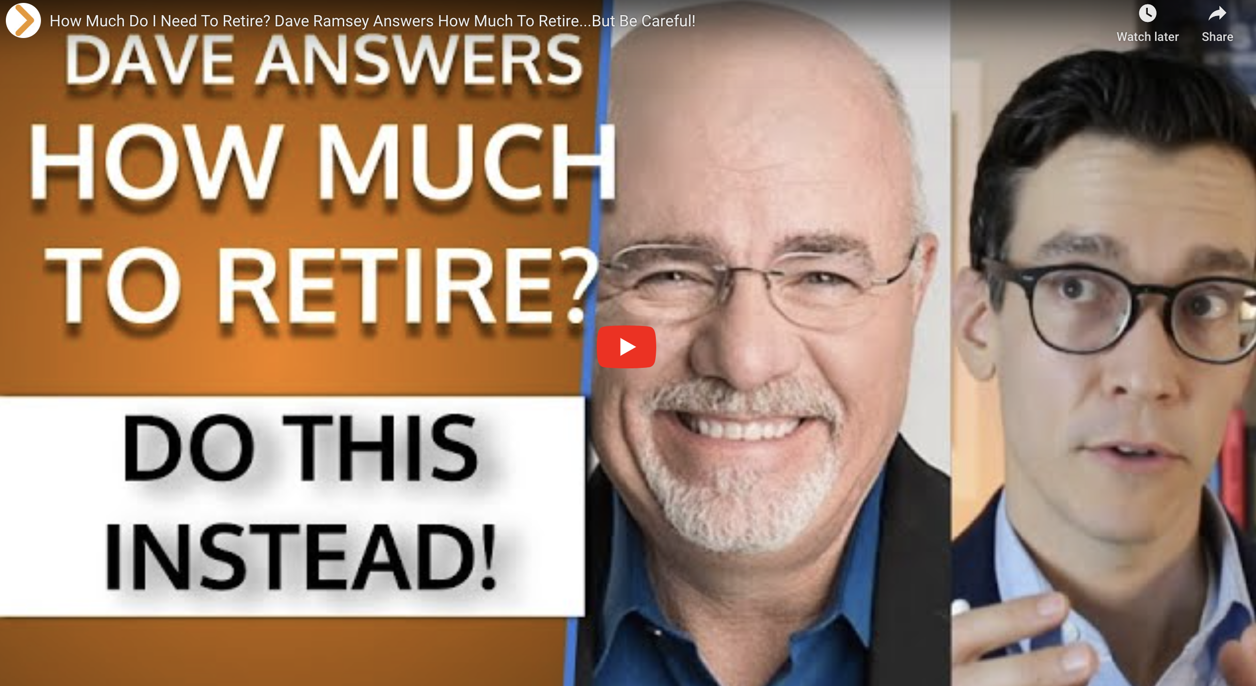 How Much Do I Need To Retire? Dave Ramsey Answers ... But Be Careful ...